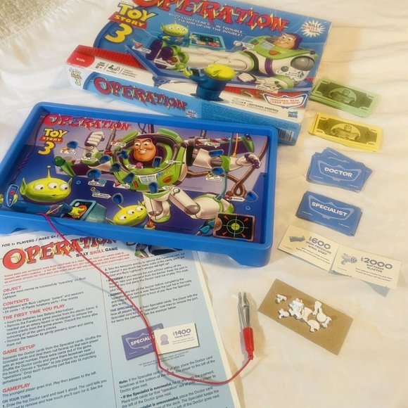 Hasbro | Toys | Hasbro Operation Kids Toy Story 3 Edition Silly Skill ...
